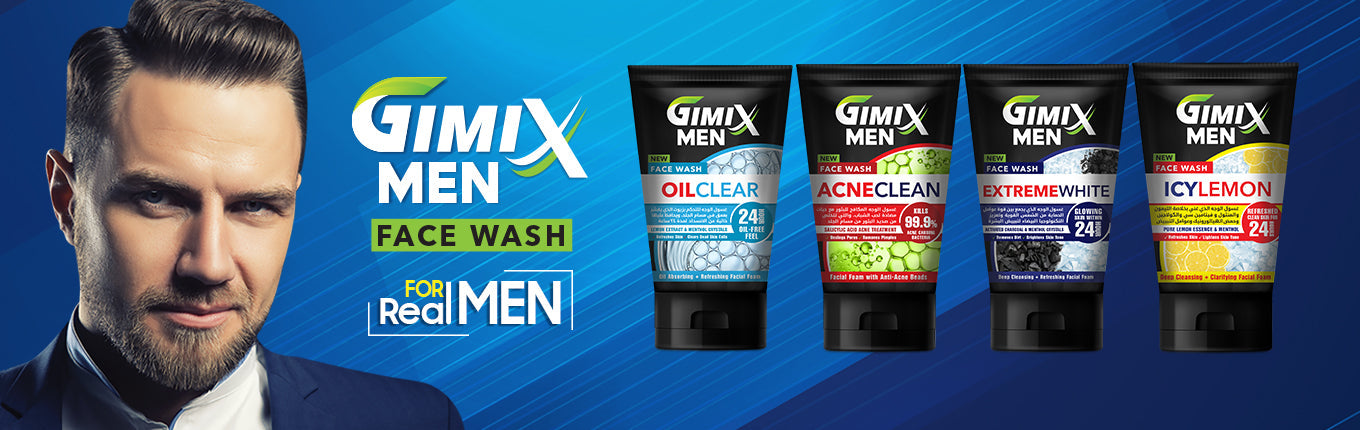 Gimix Men Face Wash 100ml | Deep Clean & Brighten Your Skin – ICS Brands