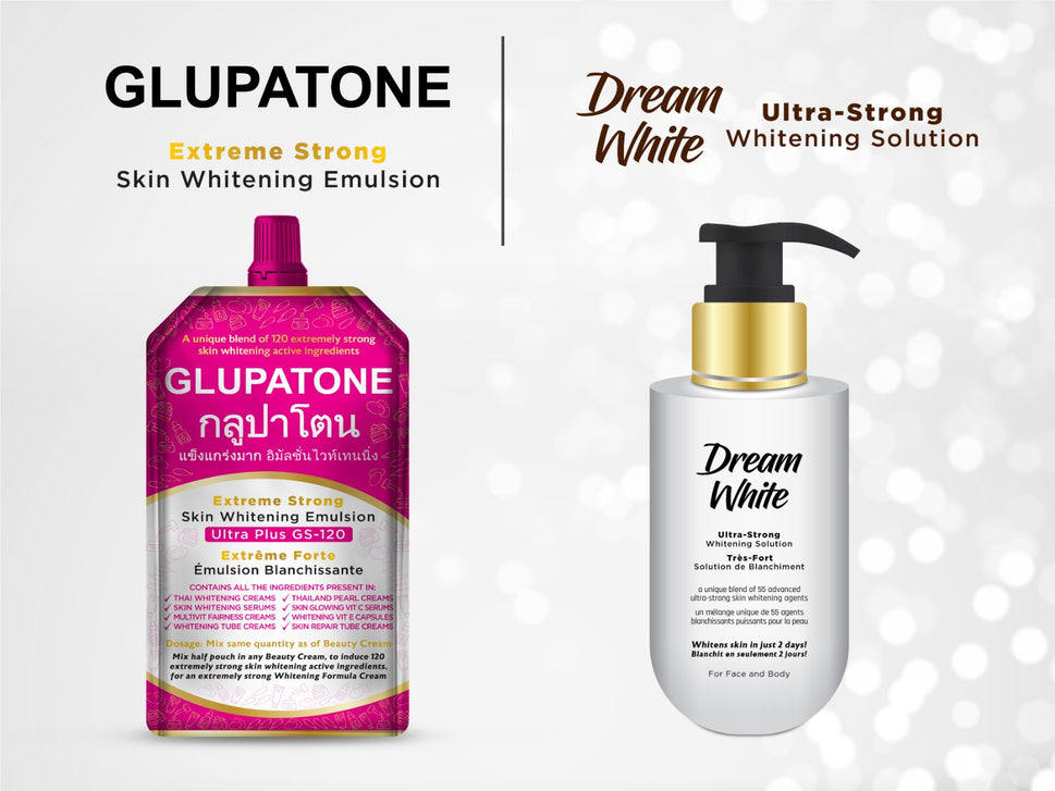 Glupatone Extreme Strong Skin Whitening Emulsion Ultra Plus GS-120 ...