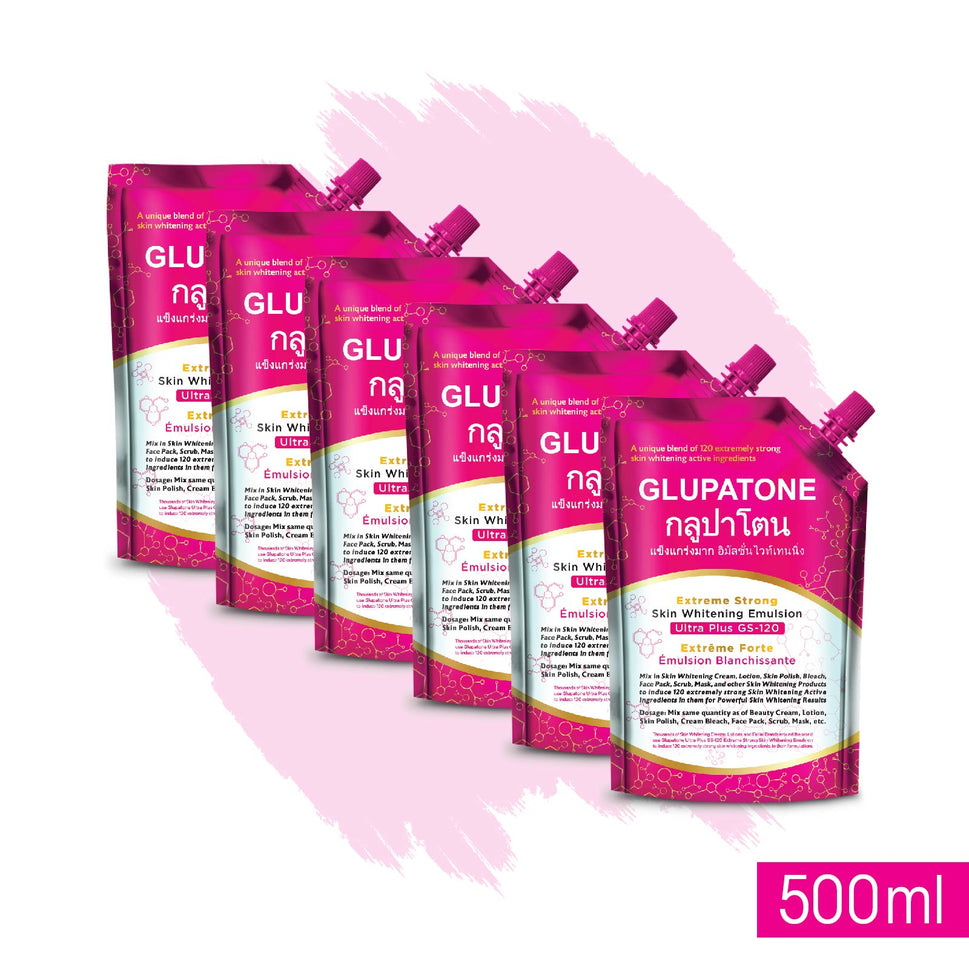 Glupatone Extreme Strong Skin Whitening Emulsion Ultra Plus GS-120 ...
